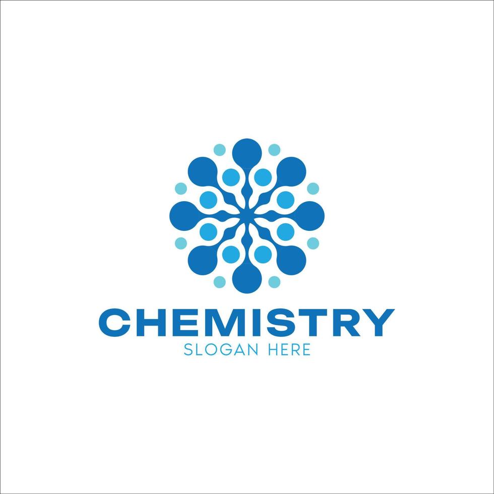 Chemistry Logo Vector Design 21830906 Vector Art at Vecteezy