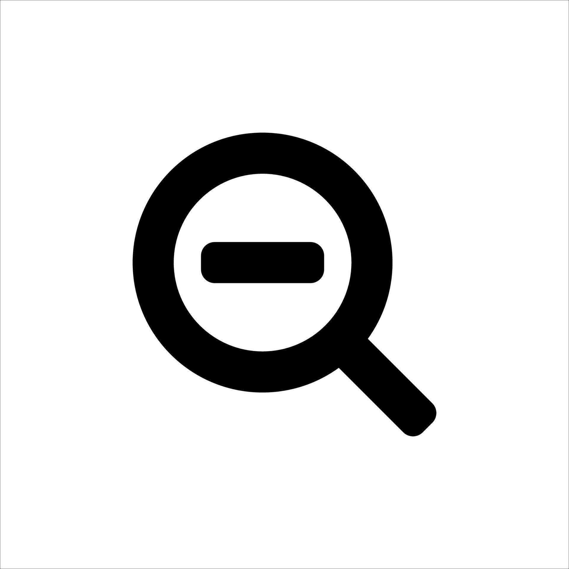 Simple web icon in vector zoom, zoom out, logo, illustrator 21831381 ... Simple web icon in vector zoom, zoom out, logo, illustrator 21831381 ...