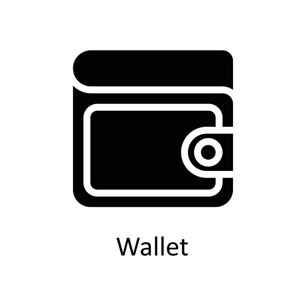 Wallet Vector Solid Icons Simple Stock Illustration Stock 21832479 Vector Art At Vecteezy