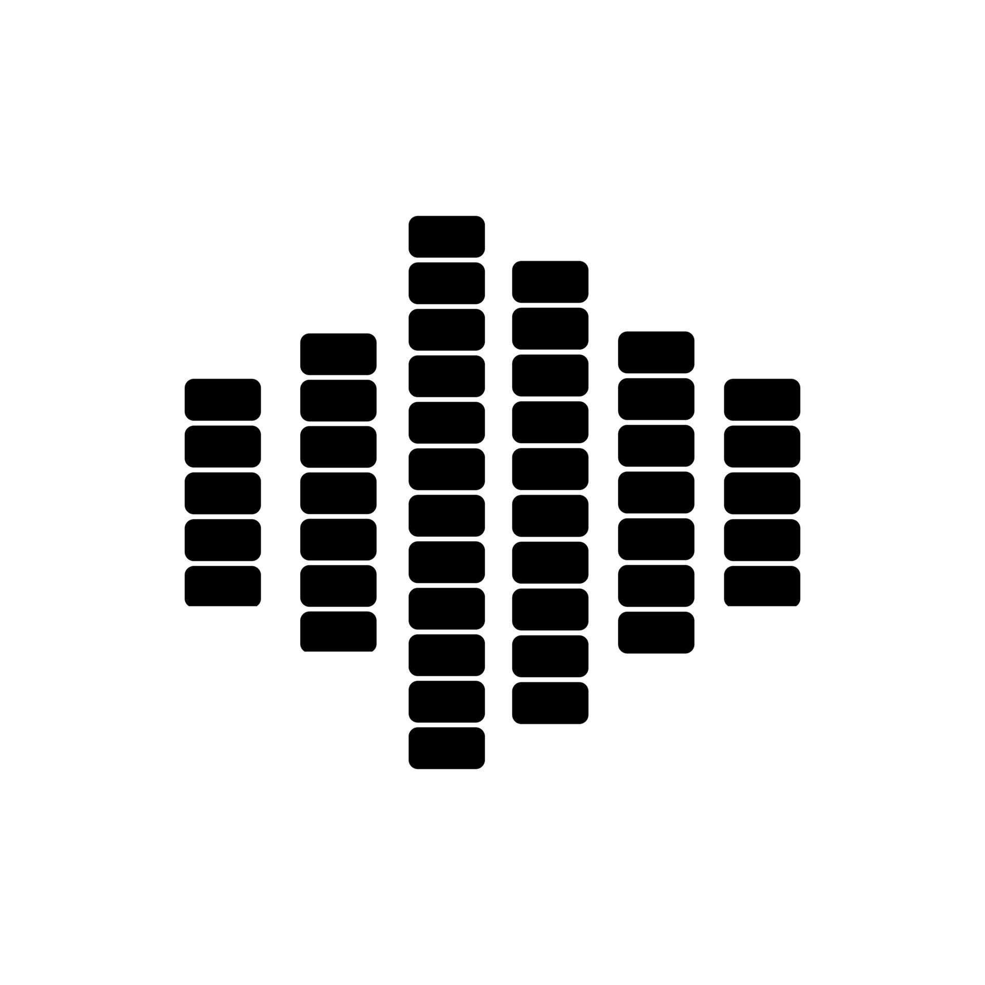 Radio Wave Vector Icon Monochrome Simple Sound Wave Illustration Sign Signal Symbol Or Logo