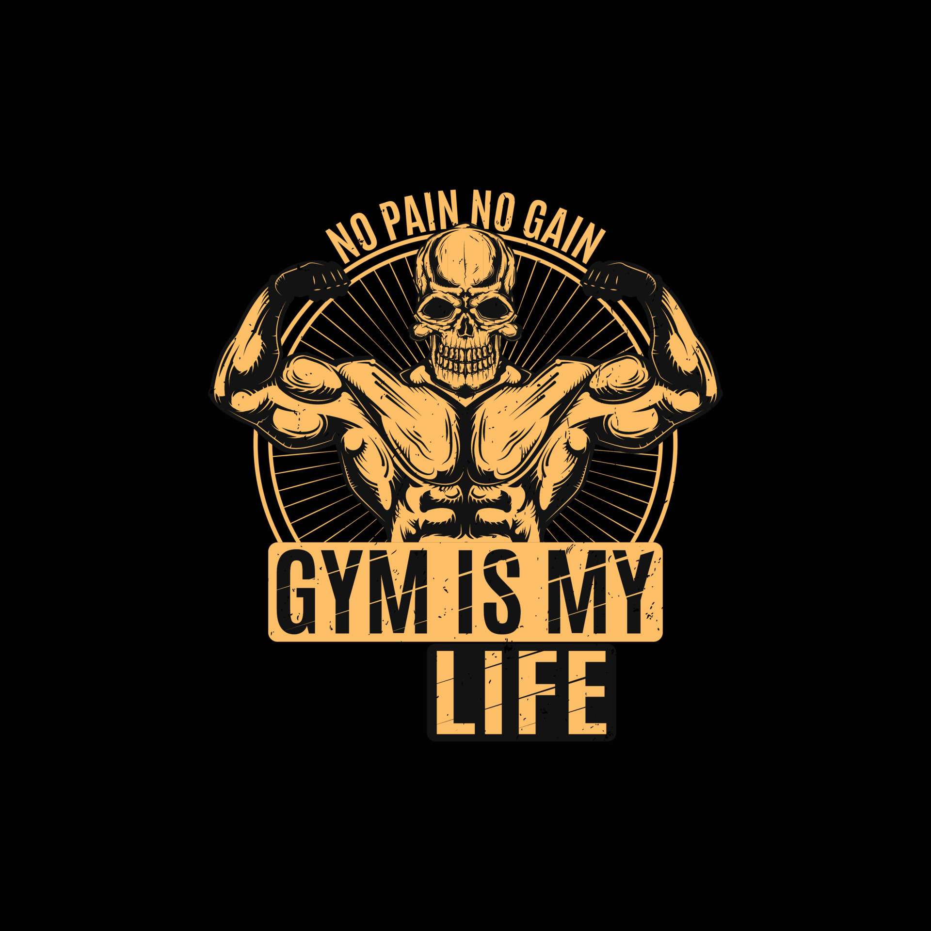 Fitness Gym Vector T Shirt Design 2023 21843132 Vector Art At Vecteezy