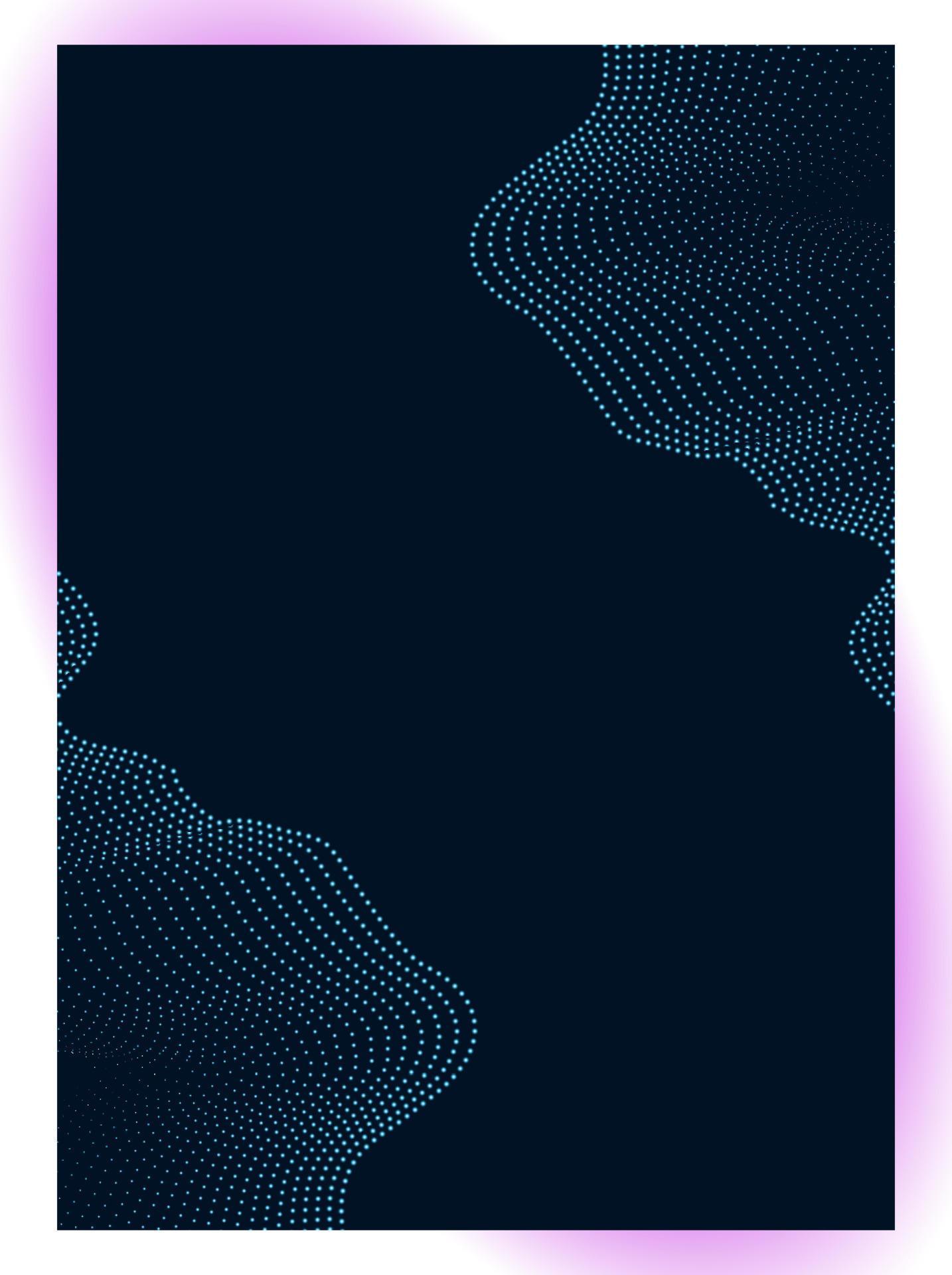 Abstract dynamic wavy line dotted texture ,Dark blue background with copy space. Modern ...