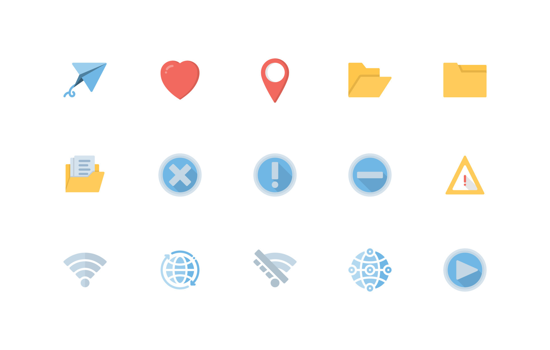 User Interface Essential Icon Set In Flat Style 21845208 Vector Art At