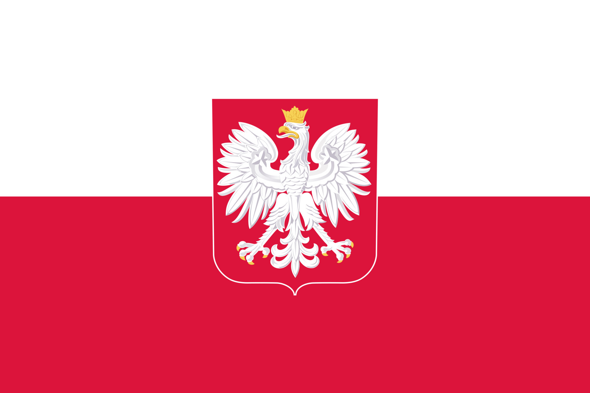 Simple Flag With Coat Of Arms 21852498 Vector Art At Vecteezy