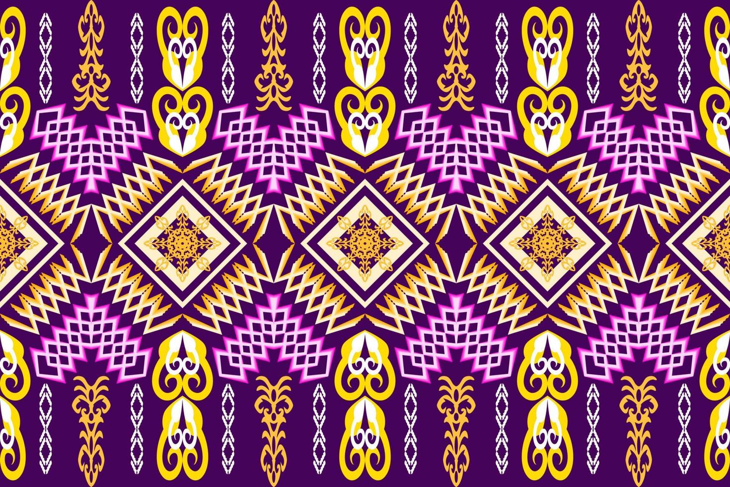 Geometric Ethnic Oriental Traditional Art Pattern Figure Tribal