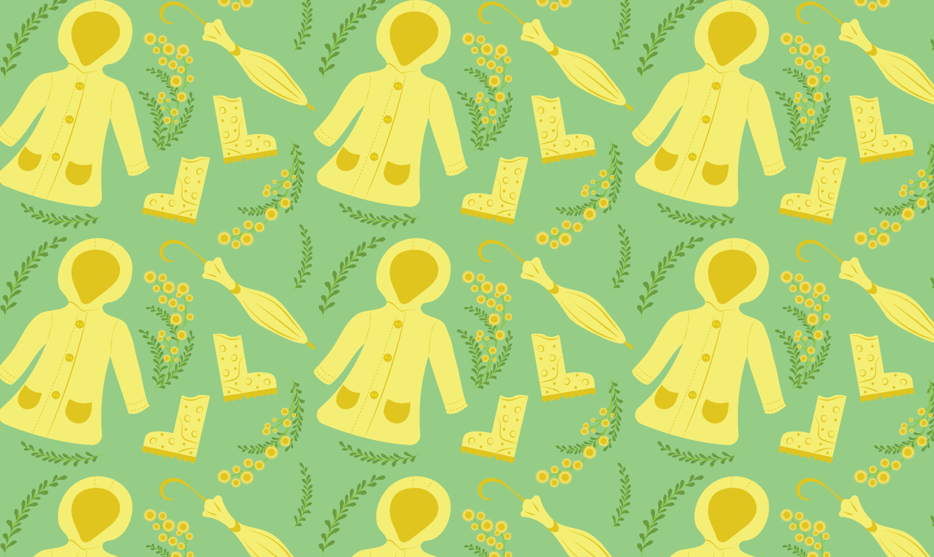 Cute pattern with spring theme 21861728 Vector Art at Vecteezy