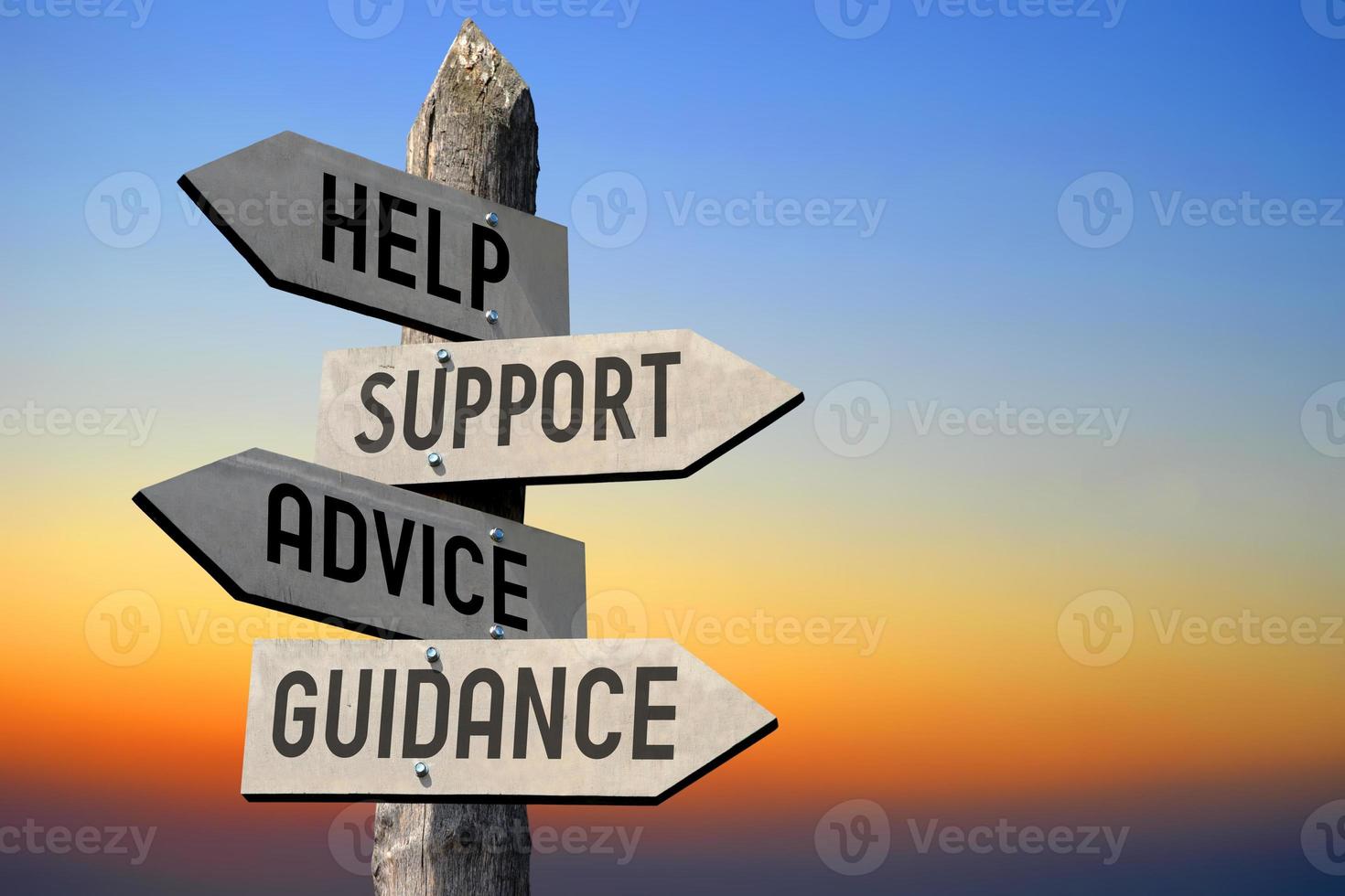 Help, Support, Advice, Guidance - Wooden Signpost 21864133 Stock Photo ... Help, Support, Advice, Guidance - Wooden Signpost 21864133 Stock Photo ...