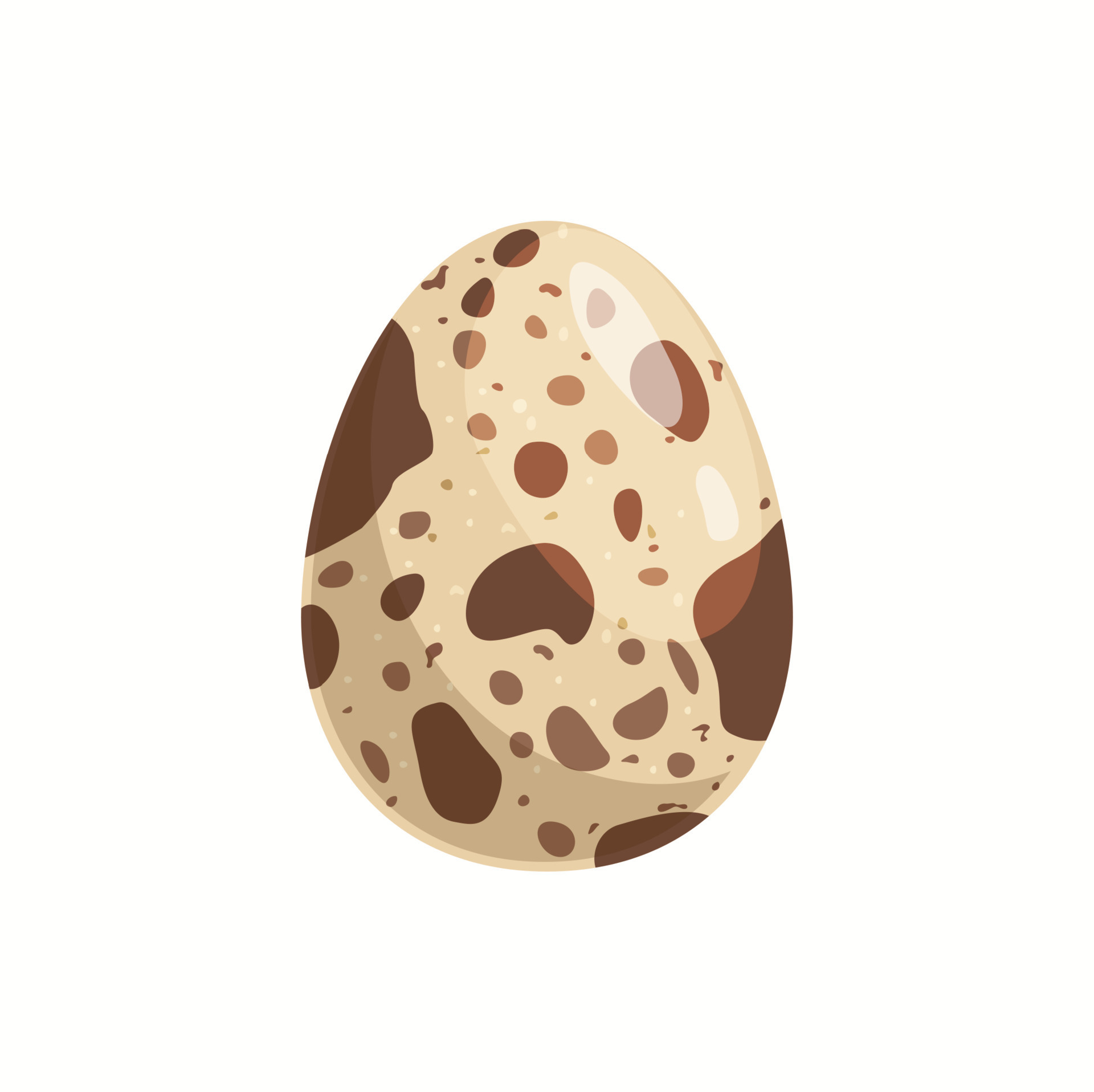 Cartoon Quail Egg Isolated Poultry Farm Product 21868475 Vector Art At