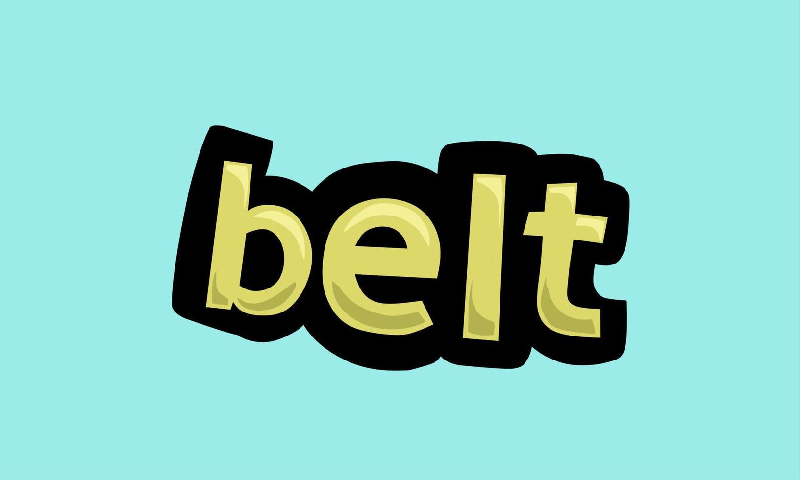 belt writing vector design on a blue background 21868953 Vector Art at ... belt writing vector design on a blue background 21868953 Vector Art at ...
