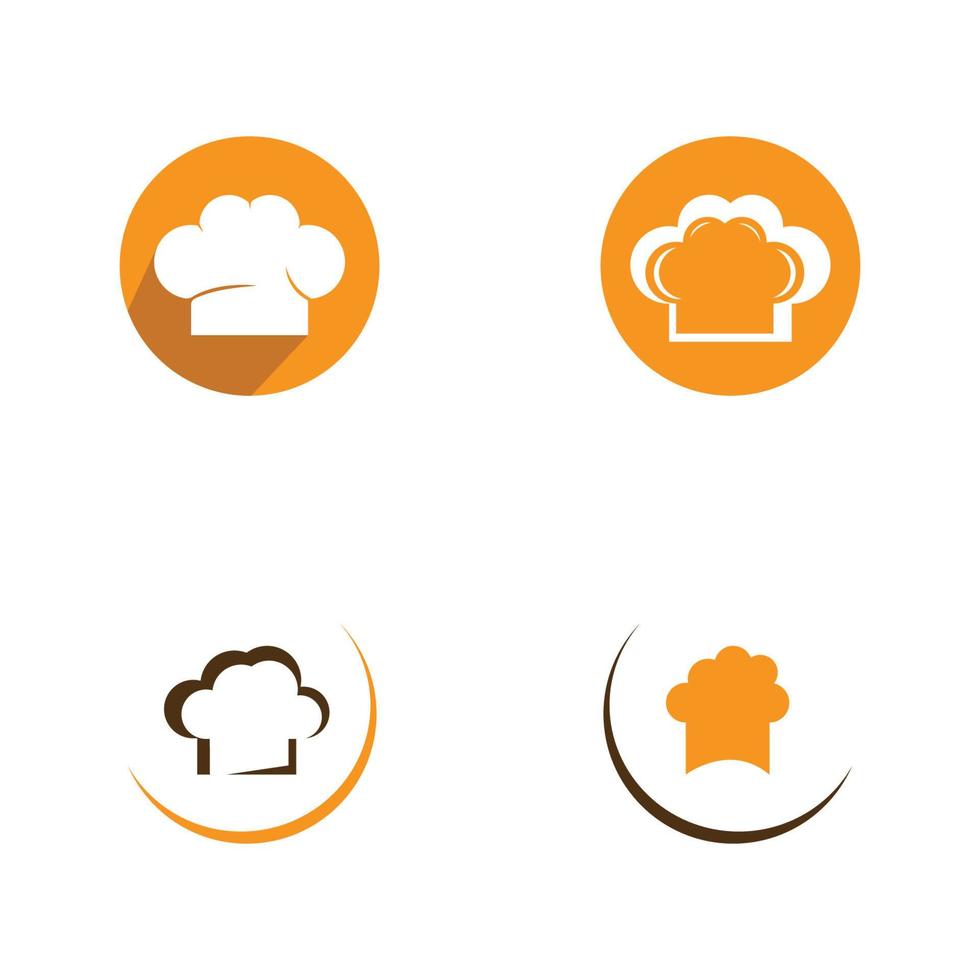 chef hat logo design with vector illustration template 21873146 Vector ...