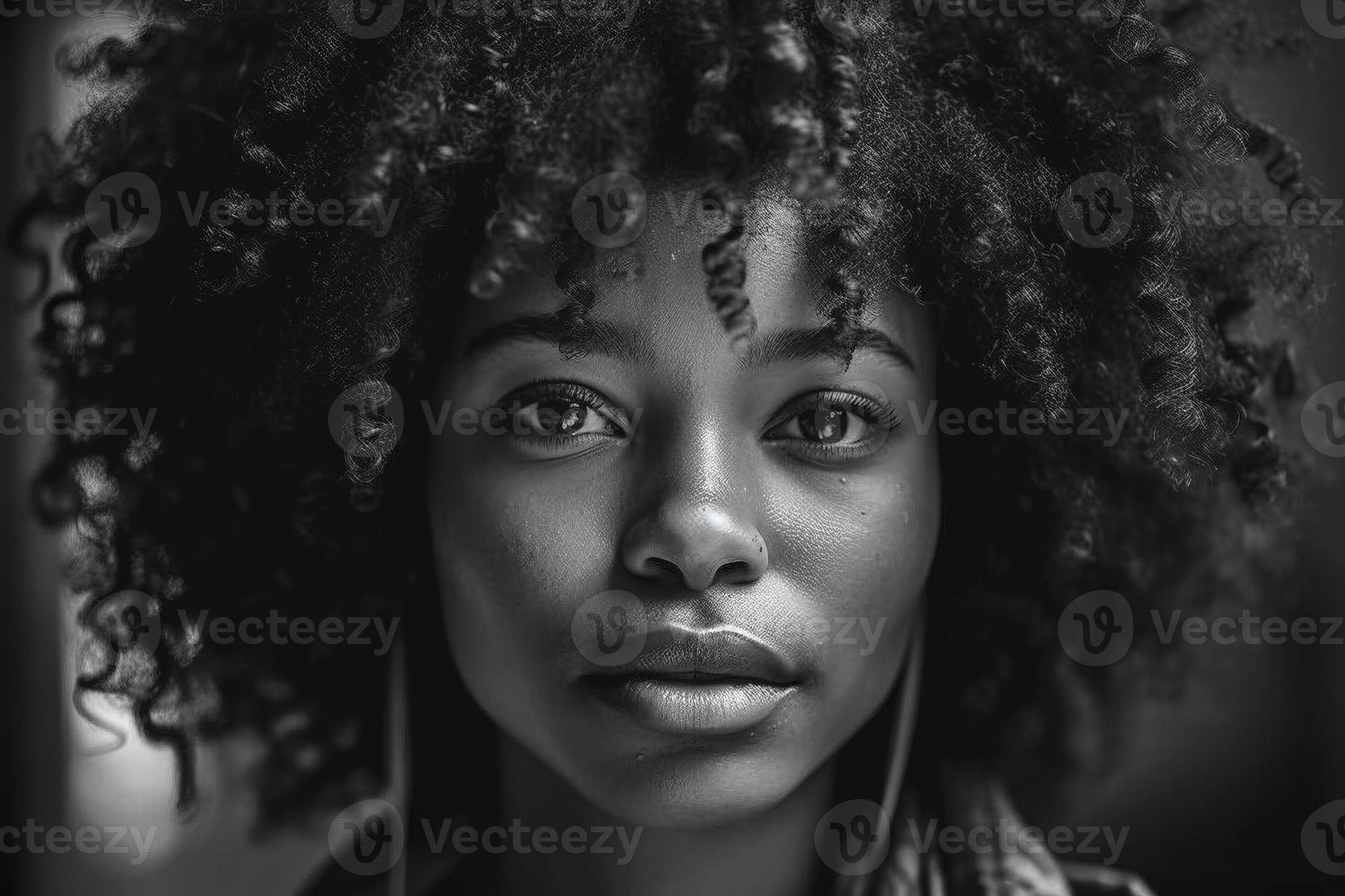 Beautiful Afro American Woman Created With Generative Ai 21875282
