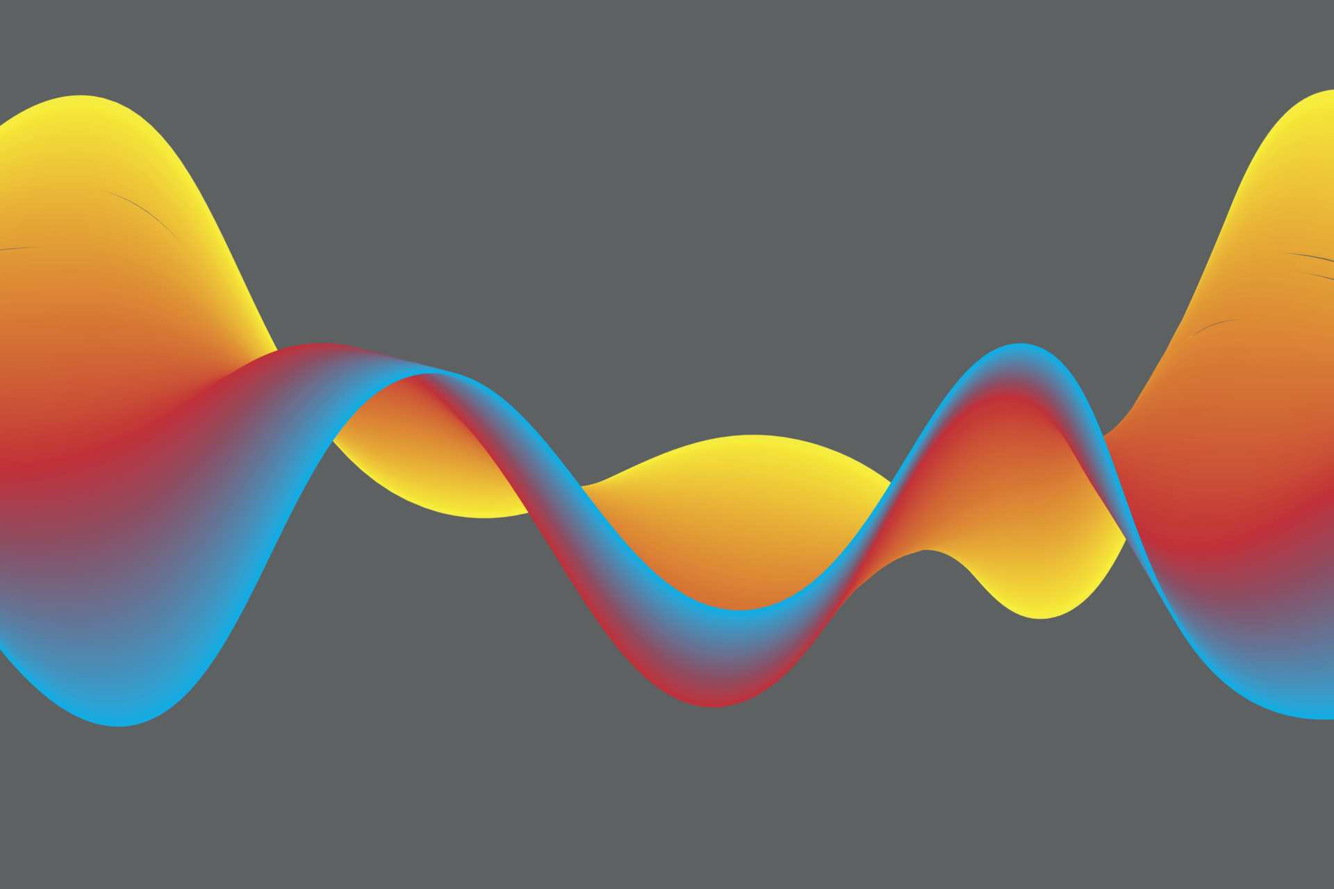 Colorful Gradient Wave Line Fluid Abstract Background Suitable For Landing Page And Computer