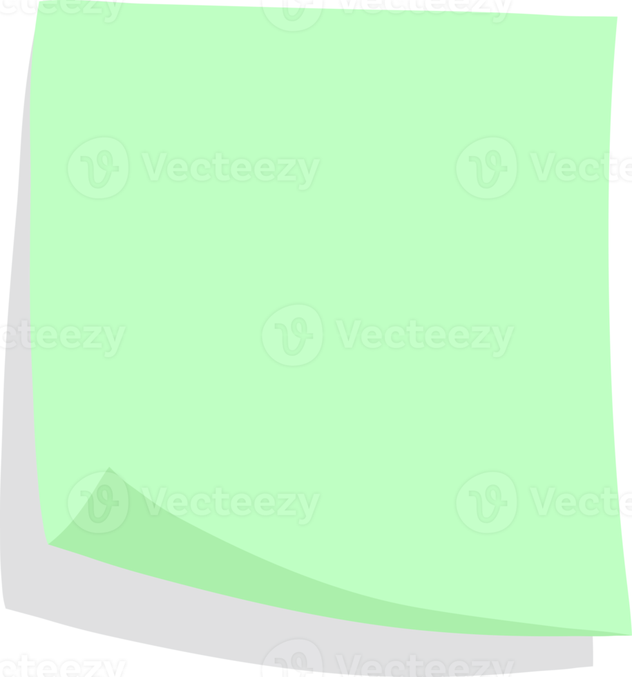Colored Post It Note Paper Rounded Edges Sticky Notes For Reminders 21879909 Png