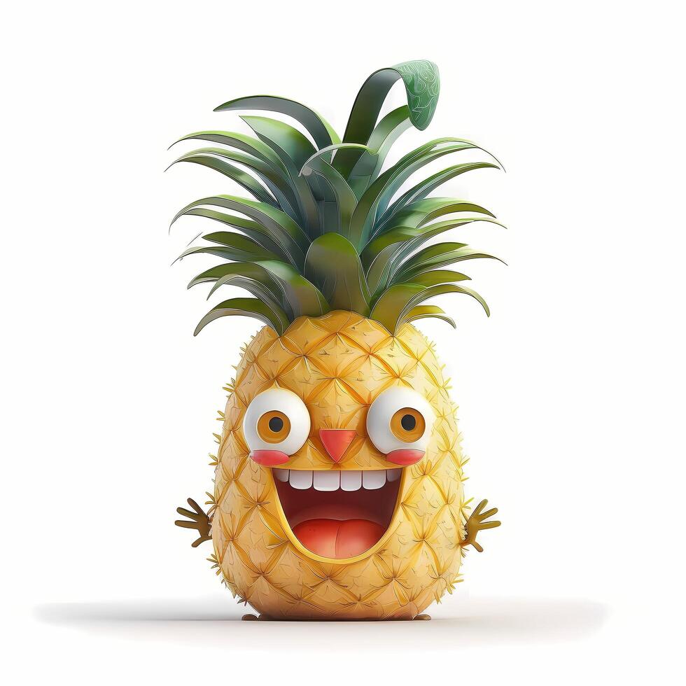 fruit happy character cute 21879915 Stock Photo at Vecteezy