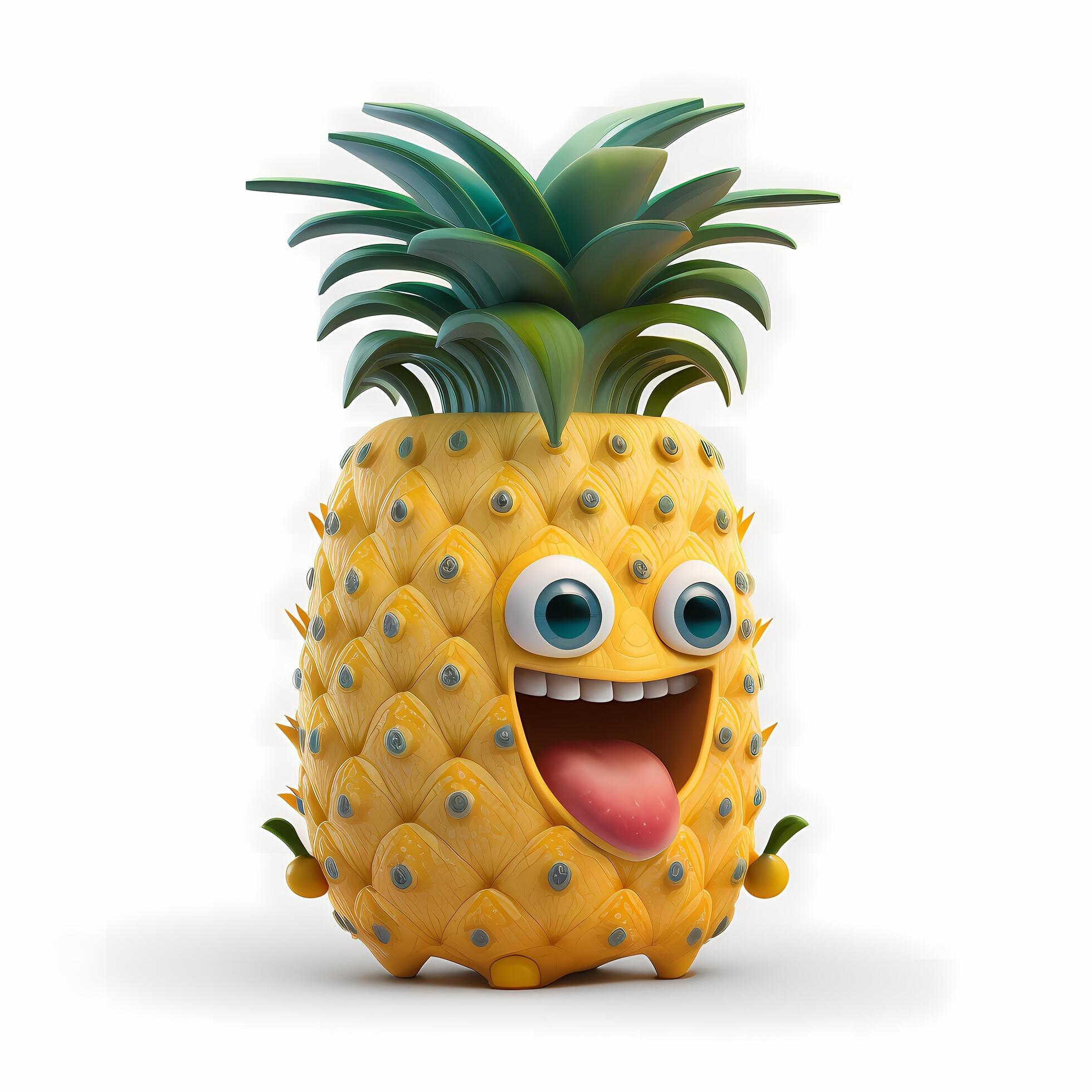 fruit happy character cute 21879918 Stock Photo at Vecteezy