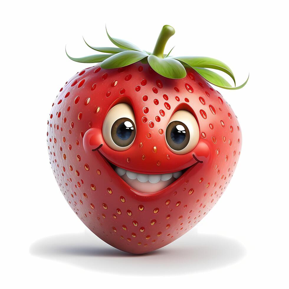 fruit happy character cute 21879920 Stock Photo at Vecteezy