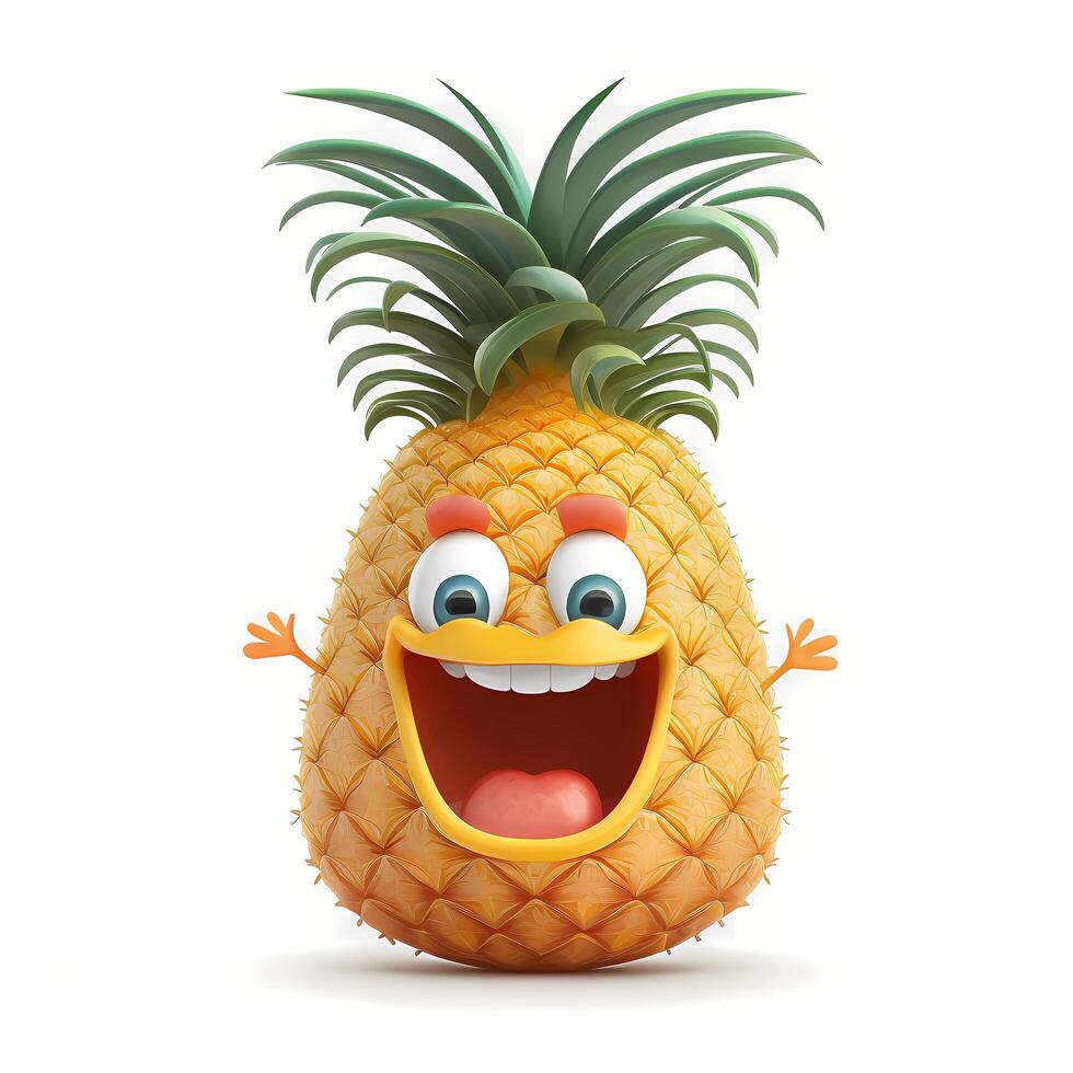 fruit happy character cute 21879925 Stock Photo at Vecteezy