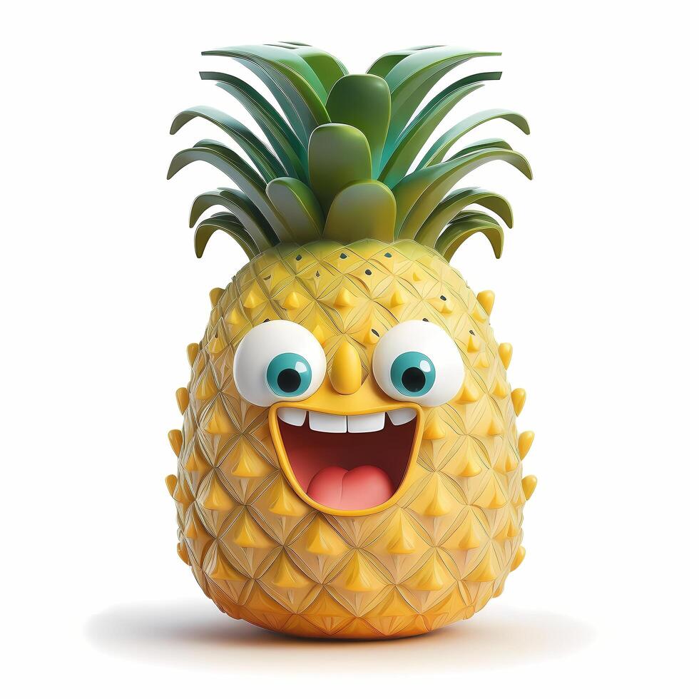 fruit happy character cute 21879930 Stock Photo at Vecteezy