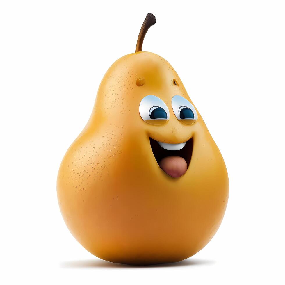 fruit happy character cute 21879975 Stock Photo at Vecteezy