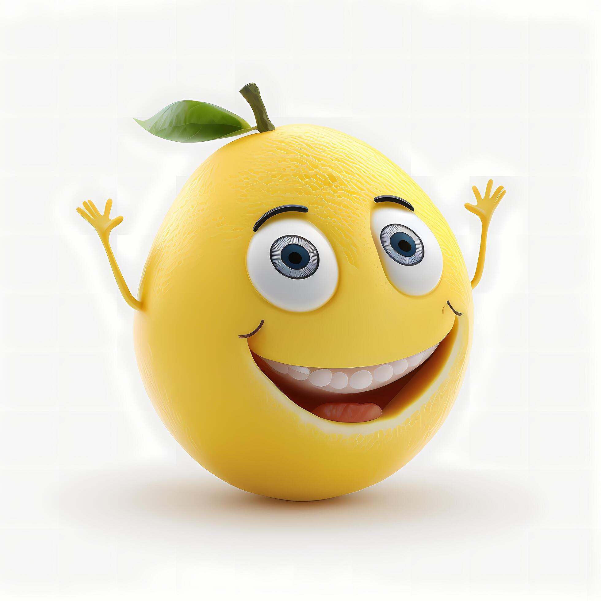 fruit happy character cute 21880000 Stock Photo at Vecteezy