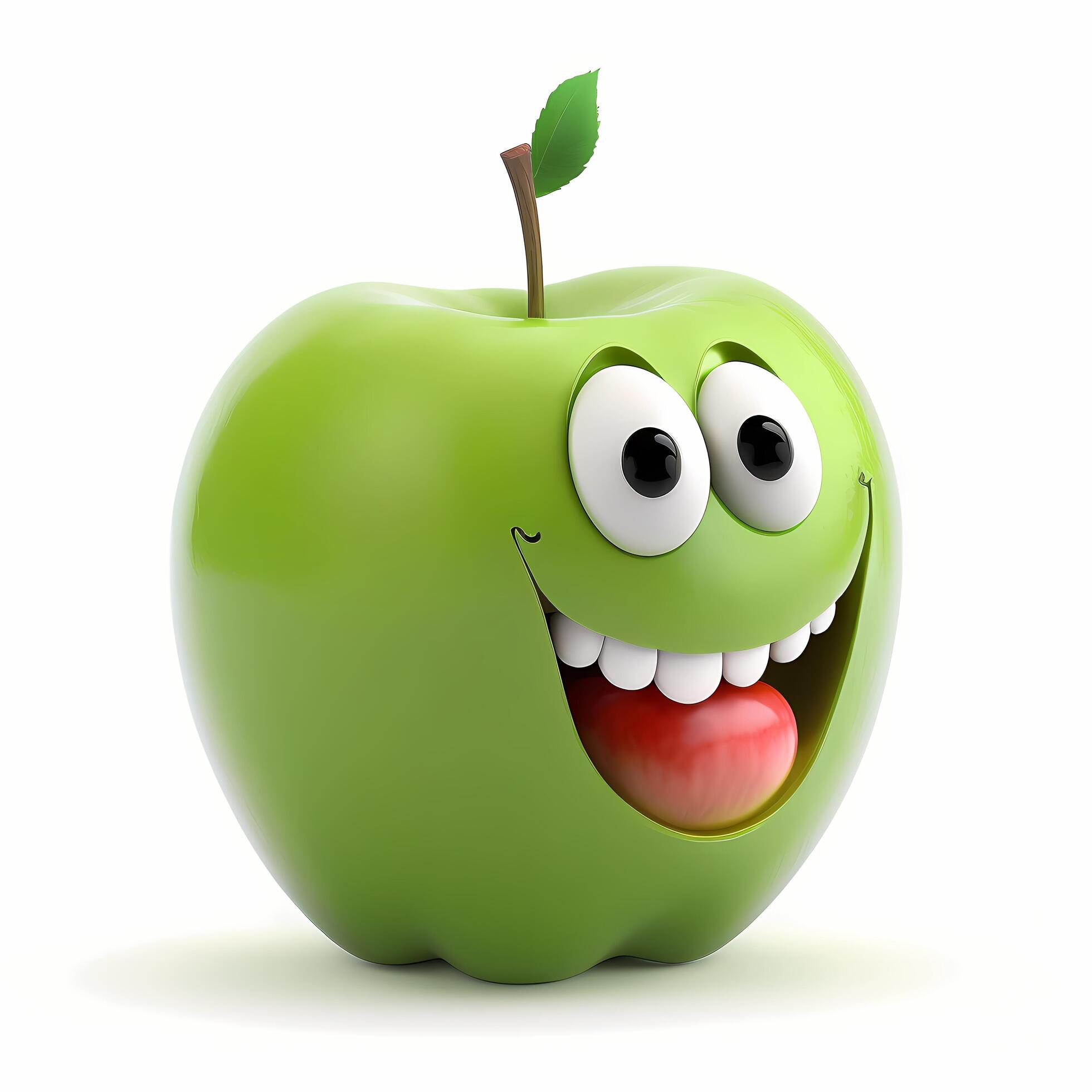 fruit happy character cute 21880040 Stock Photo at Vecteezy