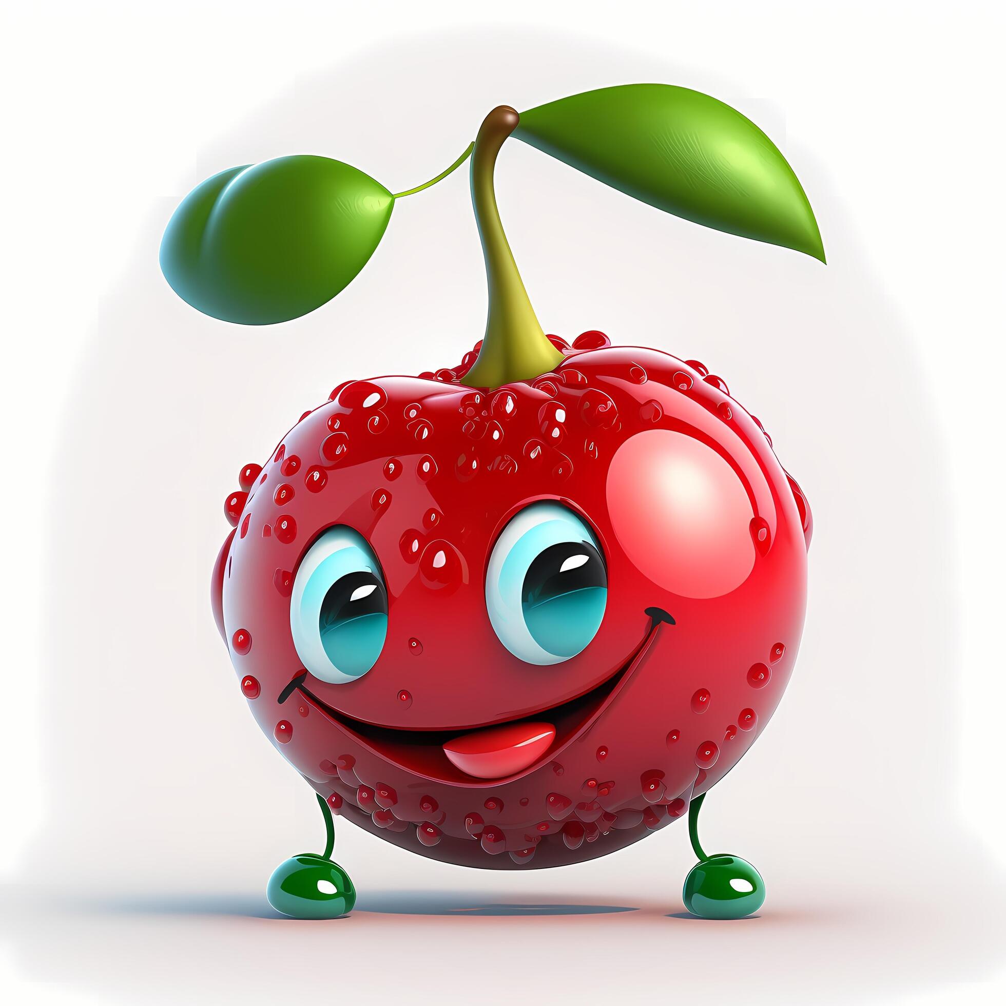 fruit happy character cute 21880308 Stock Photo at Vecteezy