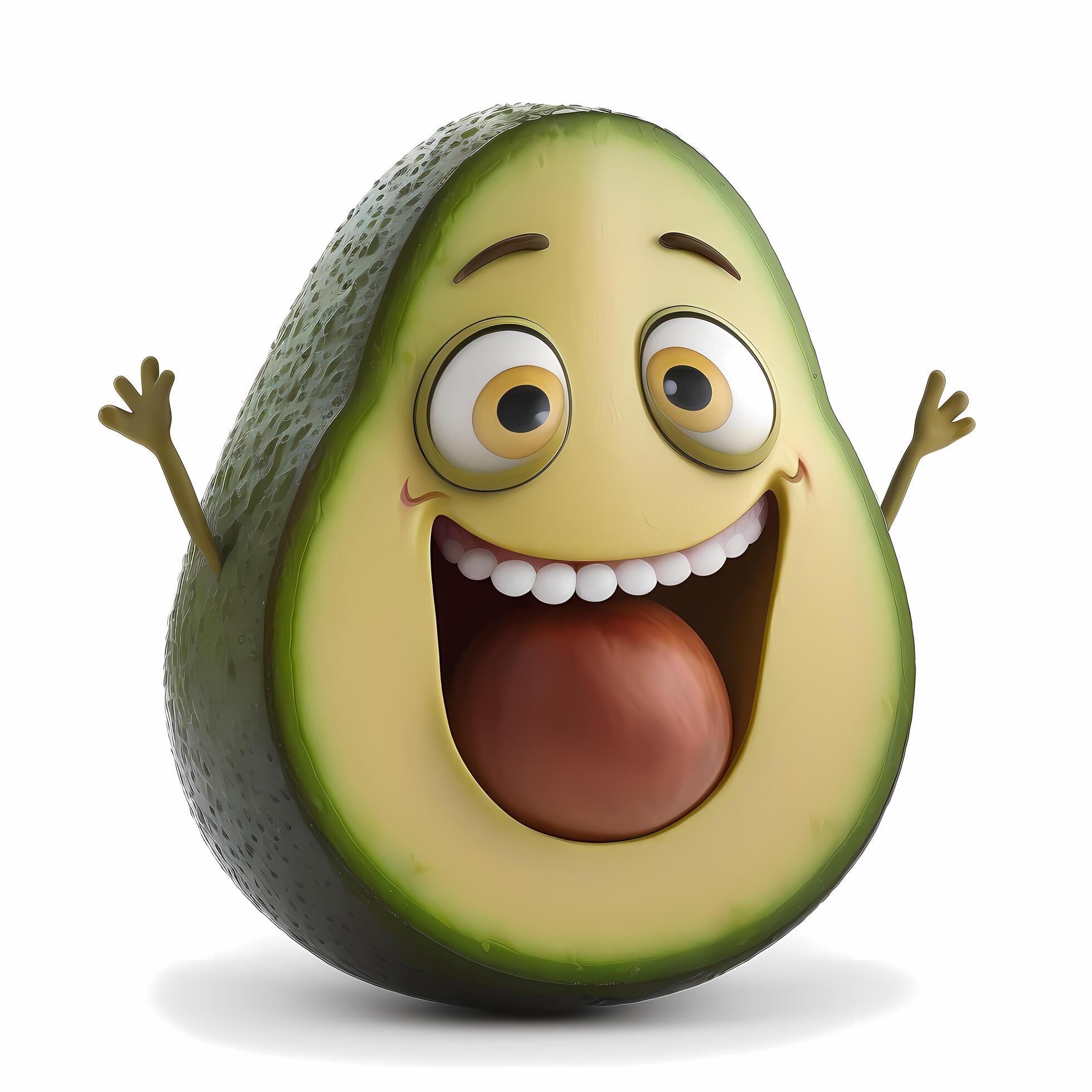 fruit happy character cute 21880343 Stock Photo at Vecteezy