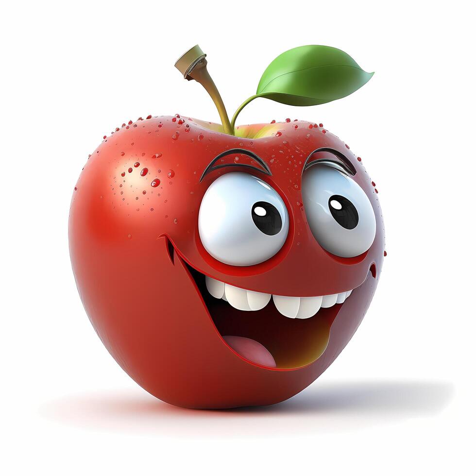 fruit happy character cute 21880345 Stock Photo at Vecteezy
