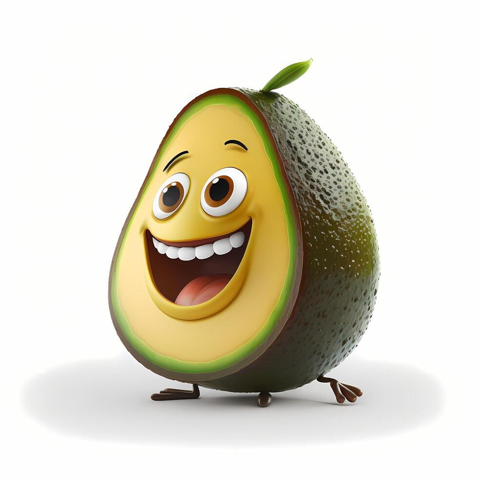 fruit happy character cute 21880347 Stock Photo at Vecteezy