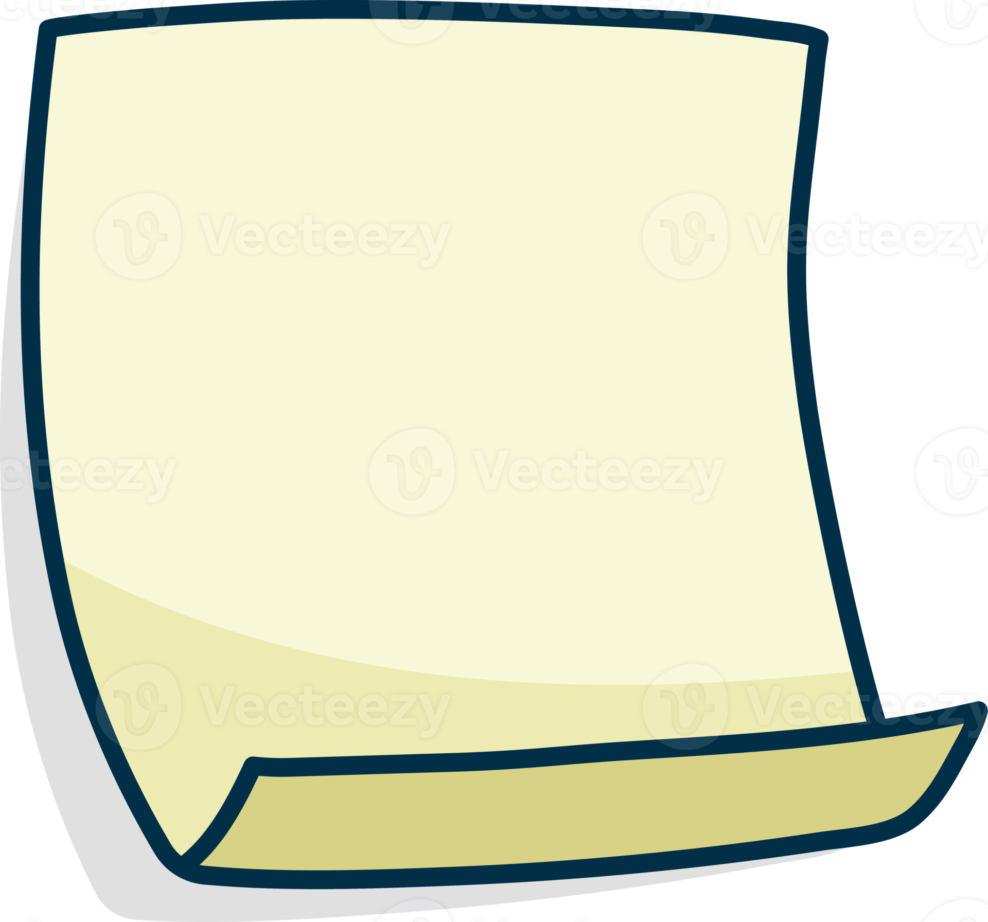 Colored post it note paper, rounded edges, sticky notes for reminders ...