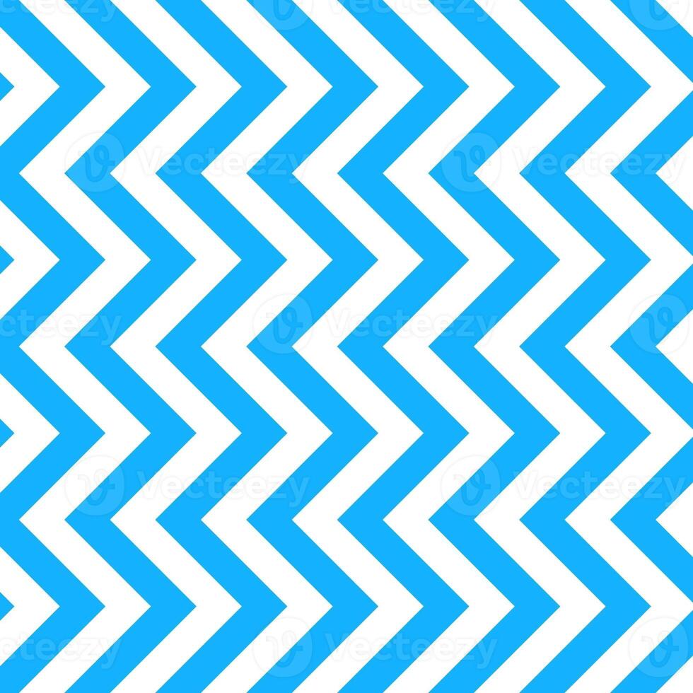 Classic Cyan And White Chevron Seamless Pattern Seamless Zig Zag