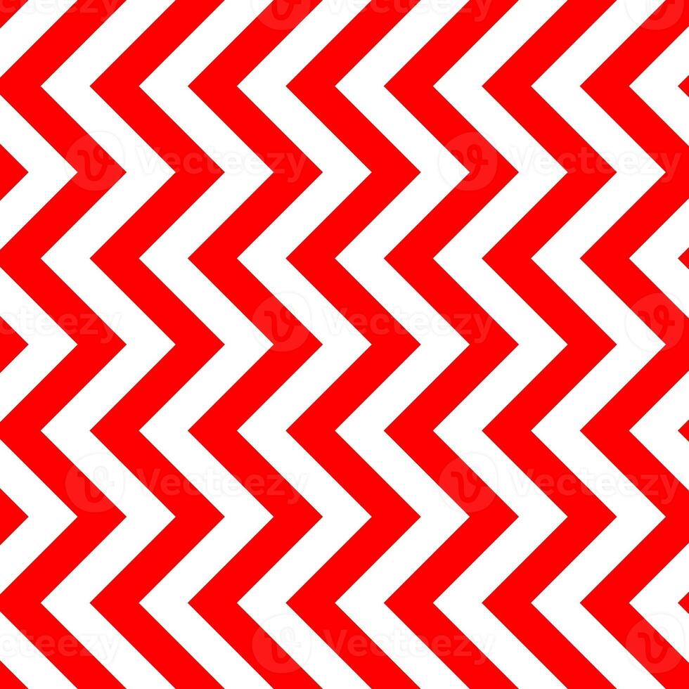 Classic Red And White Chevron Seamless Pattern Seamless Zig Zag