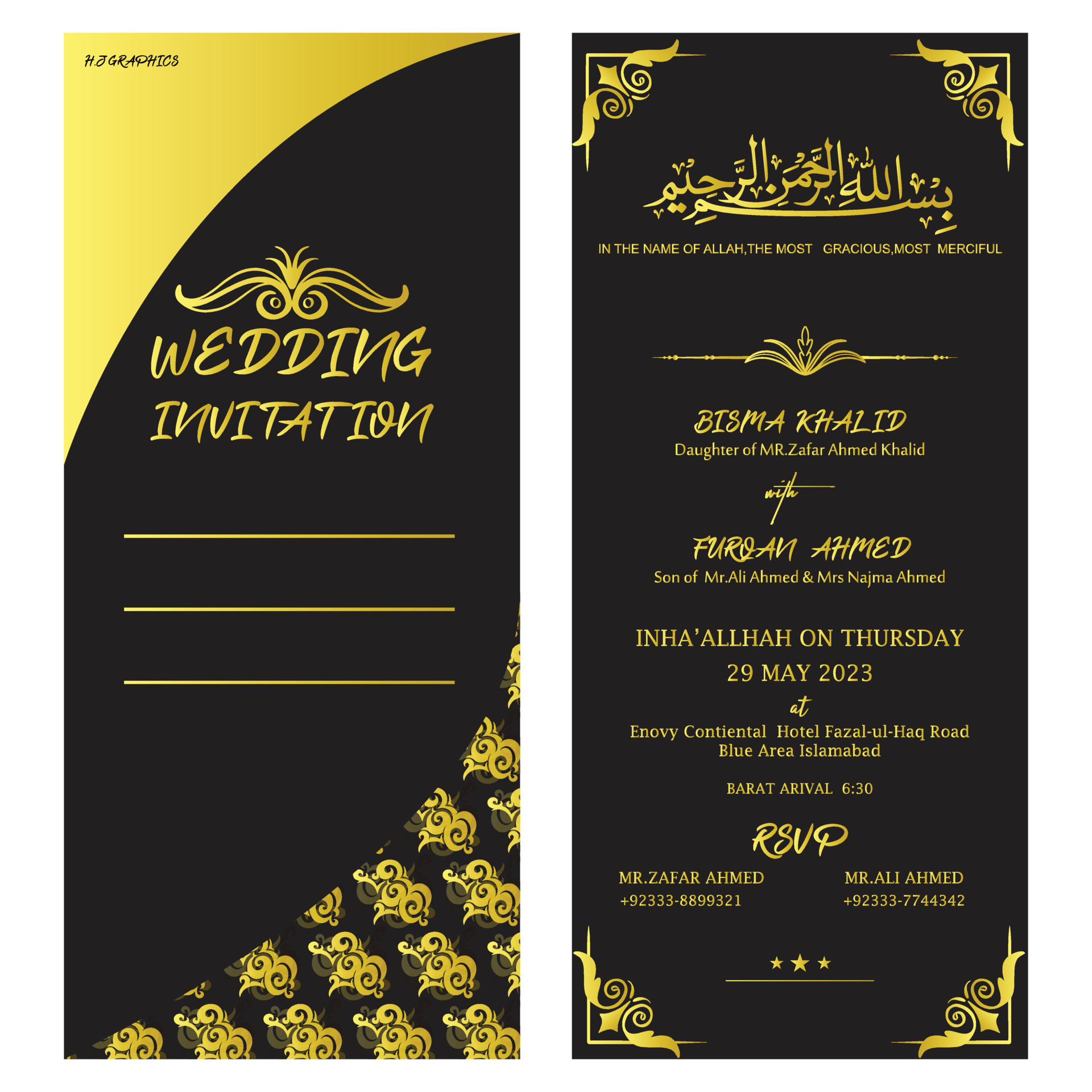 Wedding Card Design In Urdu Black And White 21889205 Vector, 45% OFF Wedding Card Design In Urdu Black And White 21889205 Vector, 45% OFF
