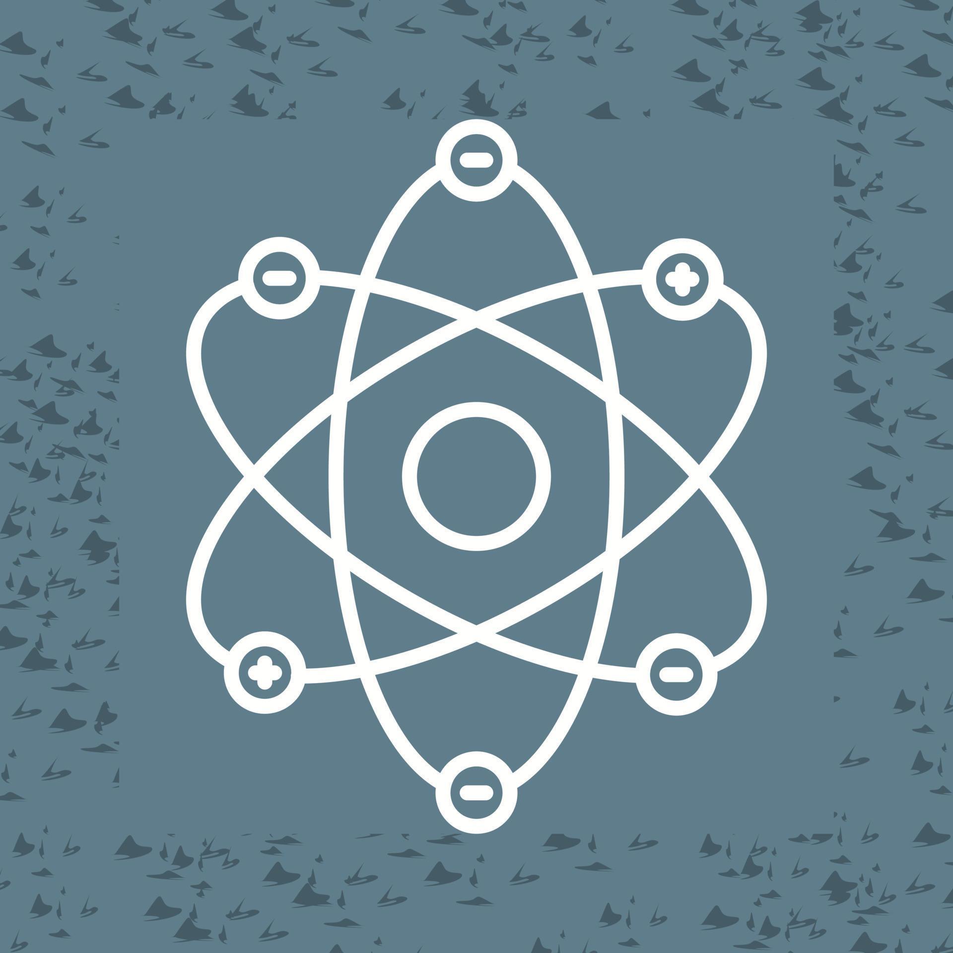 Atom Structure Vector Icon 21897556 Vector Art at Vecteezy