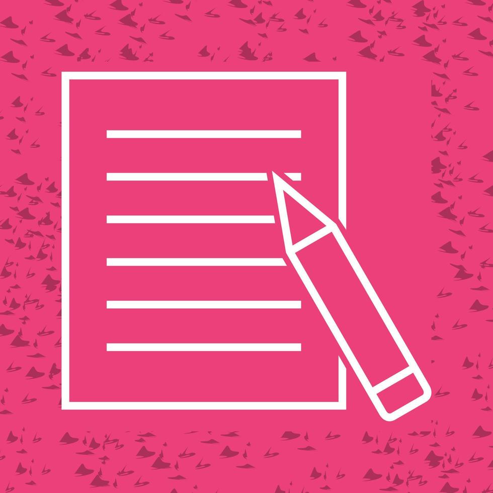 Homework Vector Icon 21899708 Vector Art at Vecteezy