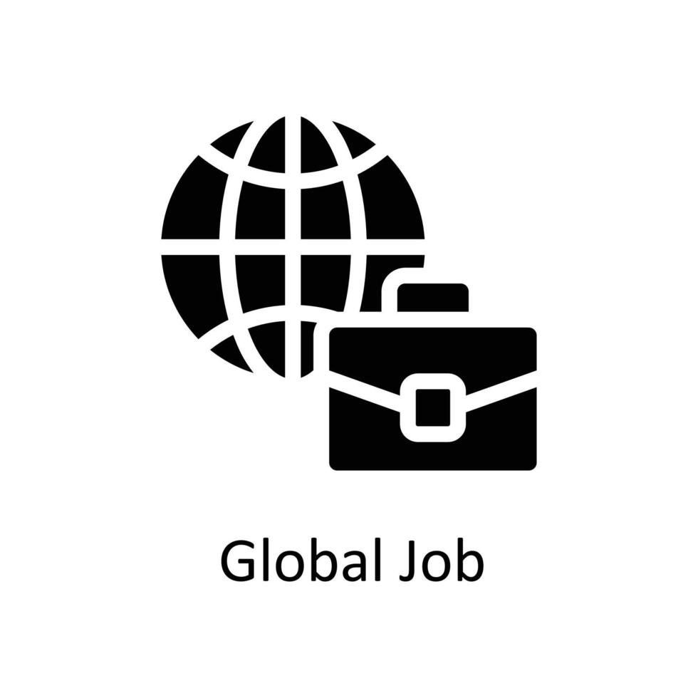 Global Job Vector solid Icons. Simple stock illustration stock 21902500 ... Global Job Vector solid Icons. Simple stock illustration stock 21902500 ...