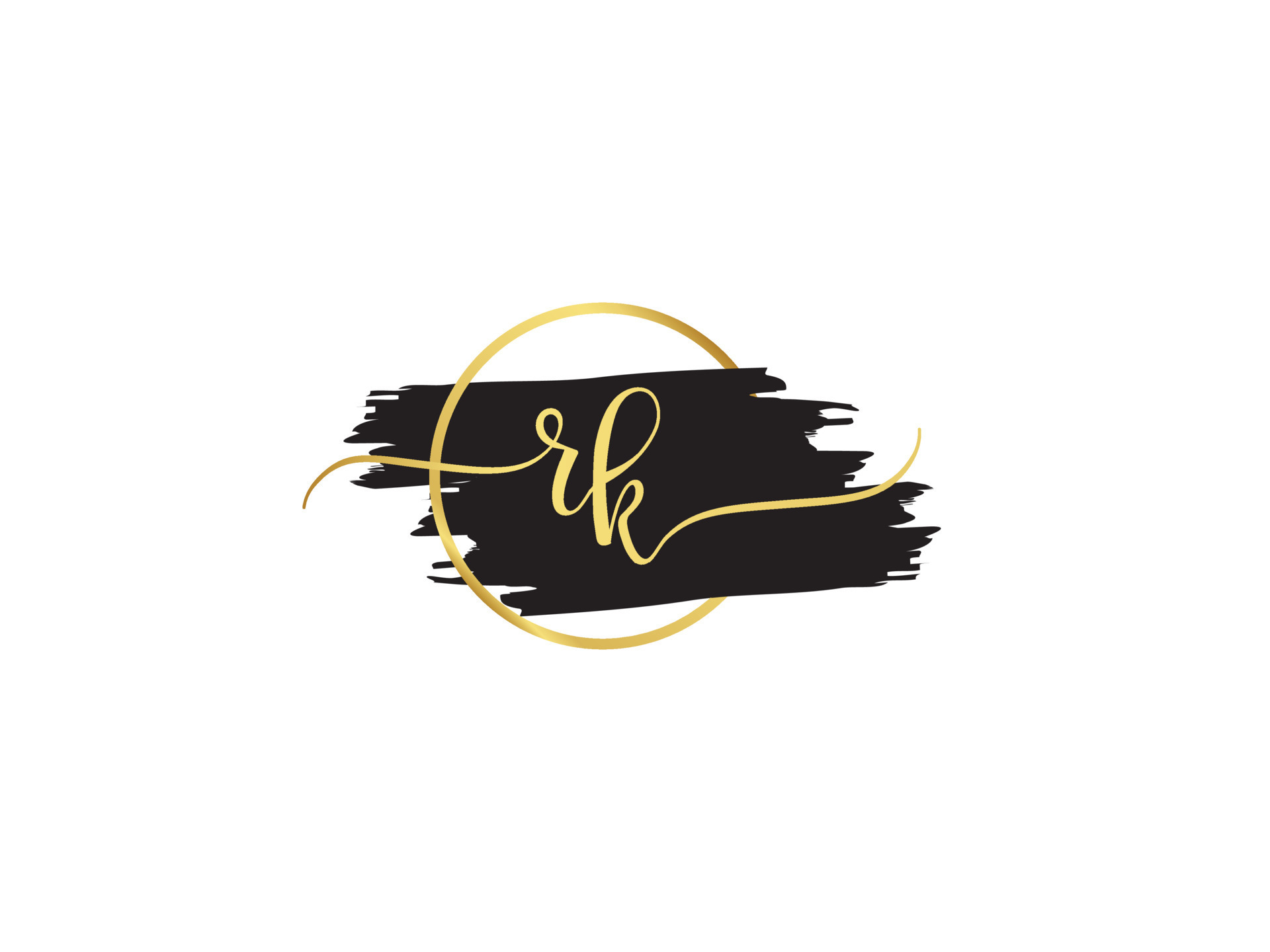 Luxury Rk Letter Logo, Initial RK Signature Brush Letter Logo Icon ... Luxury Rk Letter Logo, Initial RK Signature Brush Letter Logo Icon ...