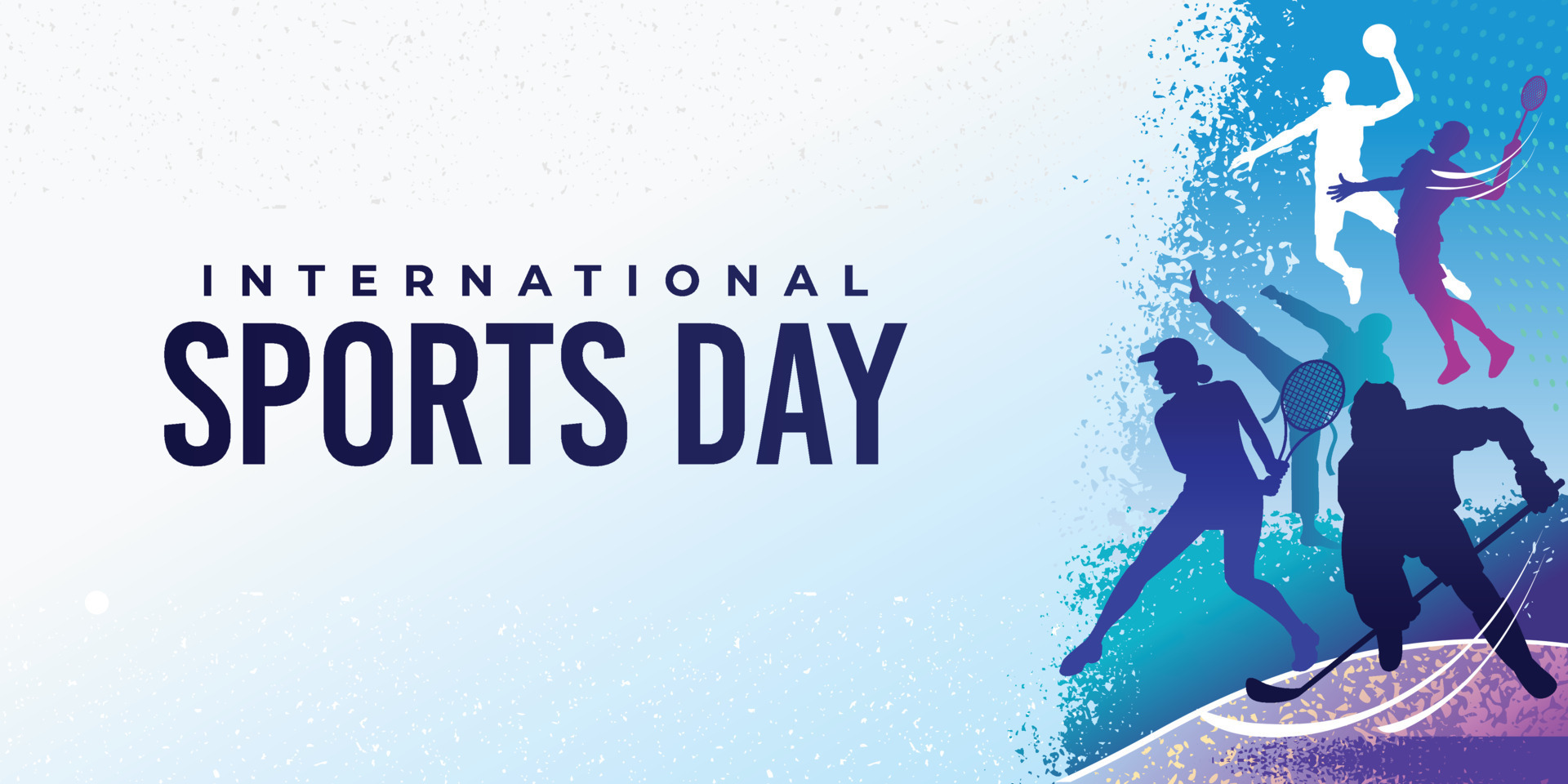 Sports Background Vector. Sports Day Illustration. Graphic Design for ...