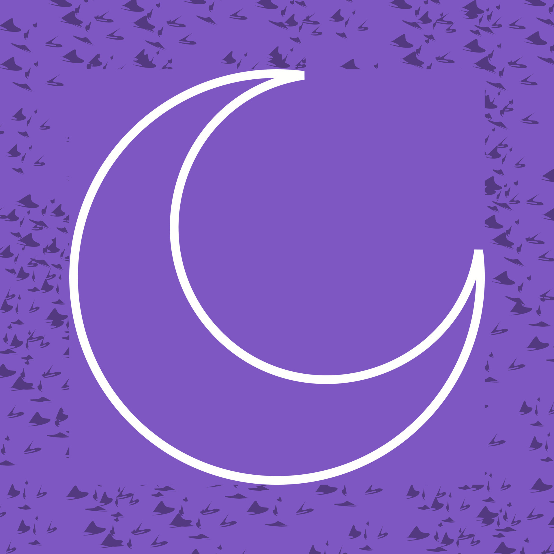 Half Moon Vector Icon 21902698 Vector Art At Vecteezy