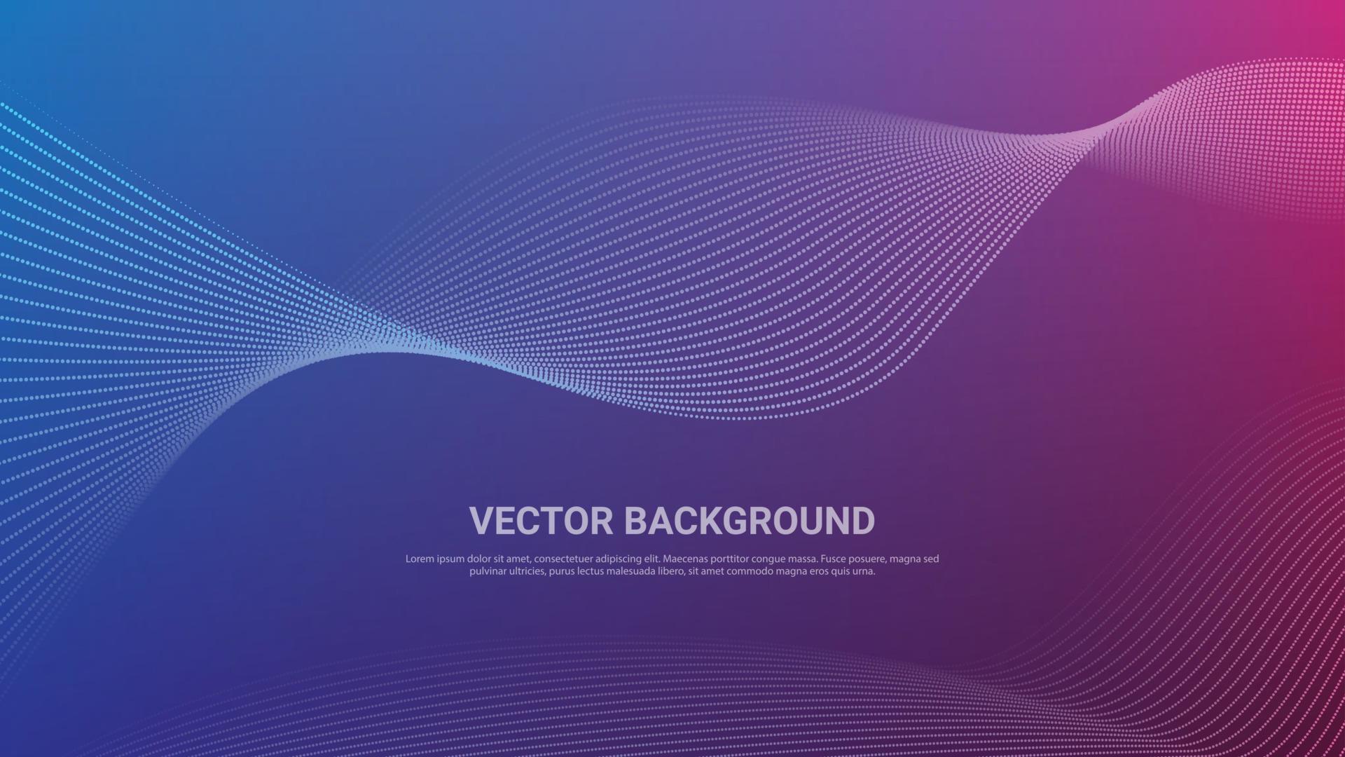 Abstract Vector Background Purple Curve Lines 21903667 Vector Art at ...