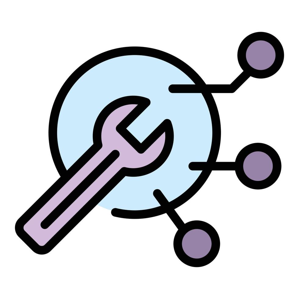 Api digital key icon vector flat 21904153 Vector Art at Vecteezy