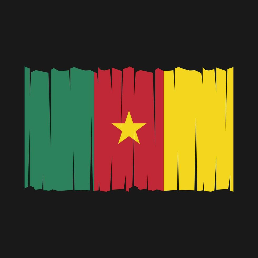 Cameroon Flag Vector 21904814 Vector Art At Vecteezy