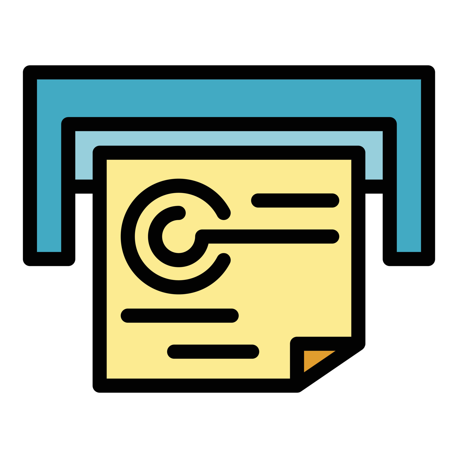 Printing file icon vector flat 21905383 Vector Art at Vecteezy