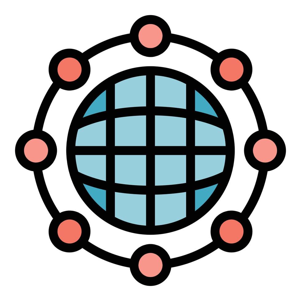 Global network icon vector flat 21905746 Vector Art at Vecteezy Global network icon vector flat 21905746 Vector Art at Vecteezy