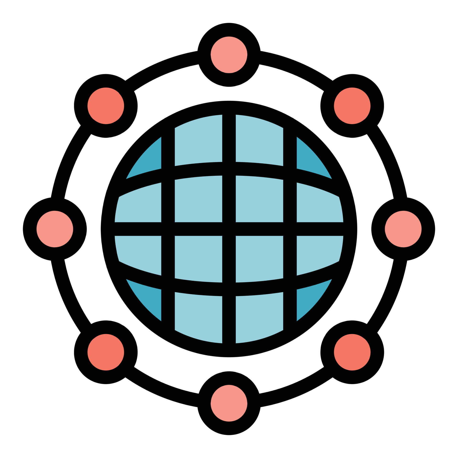 Global Network Icon Vector Flat 21905746 Vector Art At Vecteezy