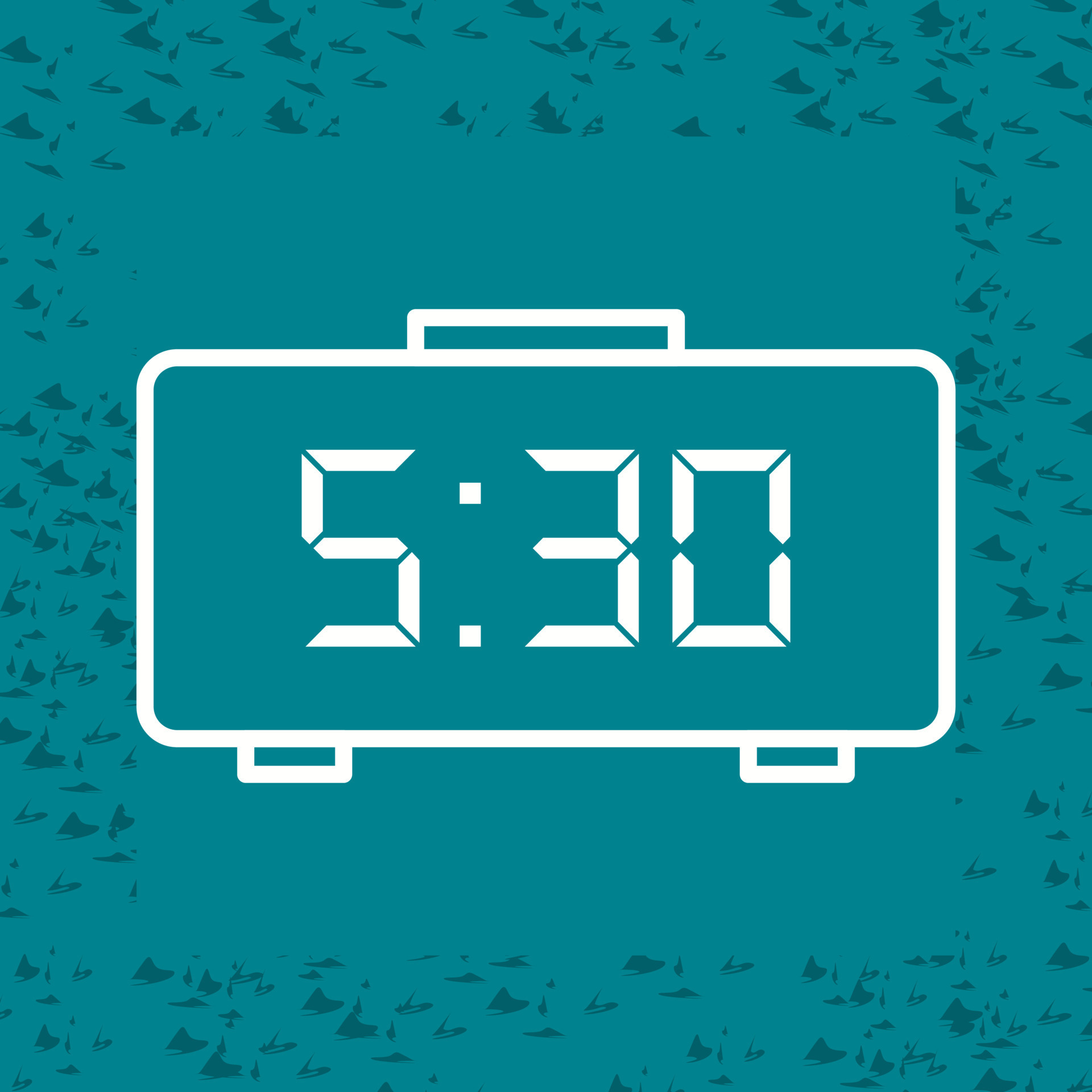 Digital Clock Vector Icon 21905931 Vector Art At Vecteezy