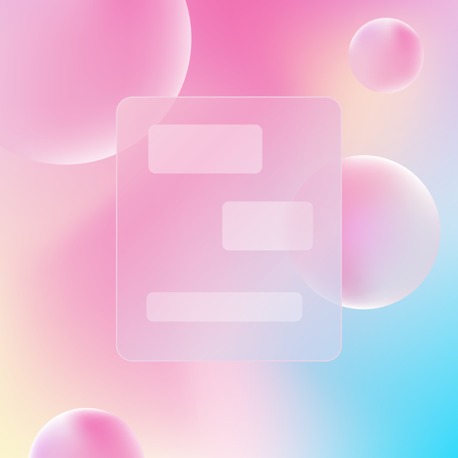 Glassmorphism vector concept. Glass effect login page. Mobile app ... Glassmorphism vector concept. Glass effect login page. Mobile app ...