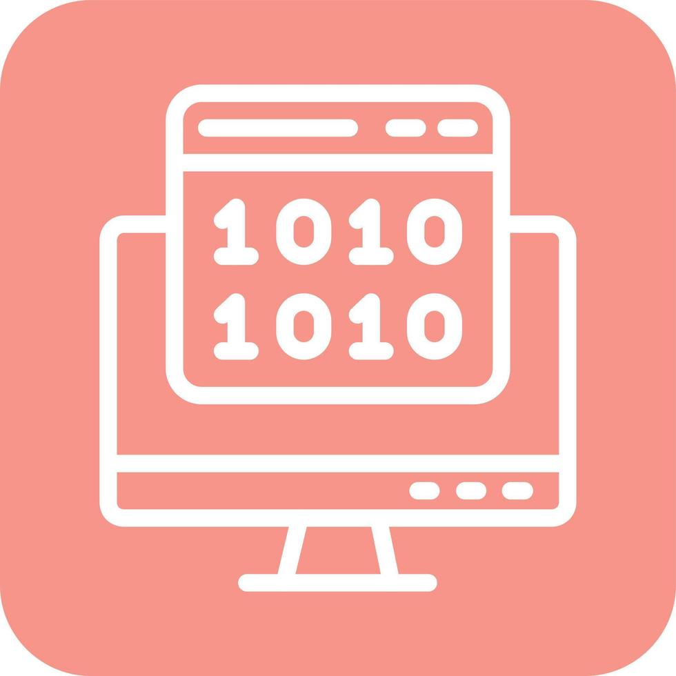 Binary code Vector Icon Design Illustration 21912443 Vector Art at Vecteezy