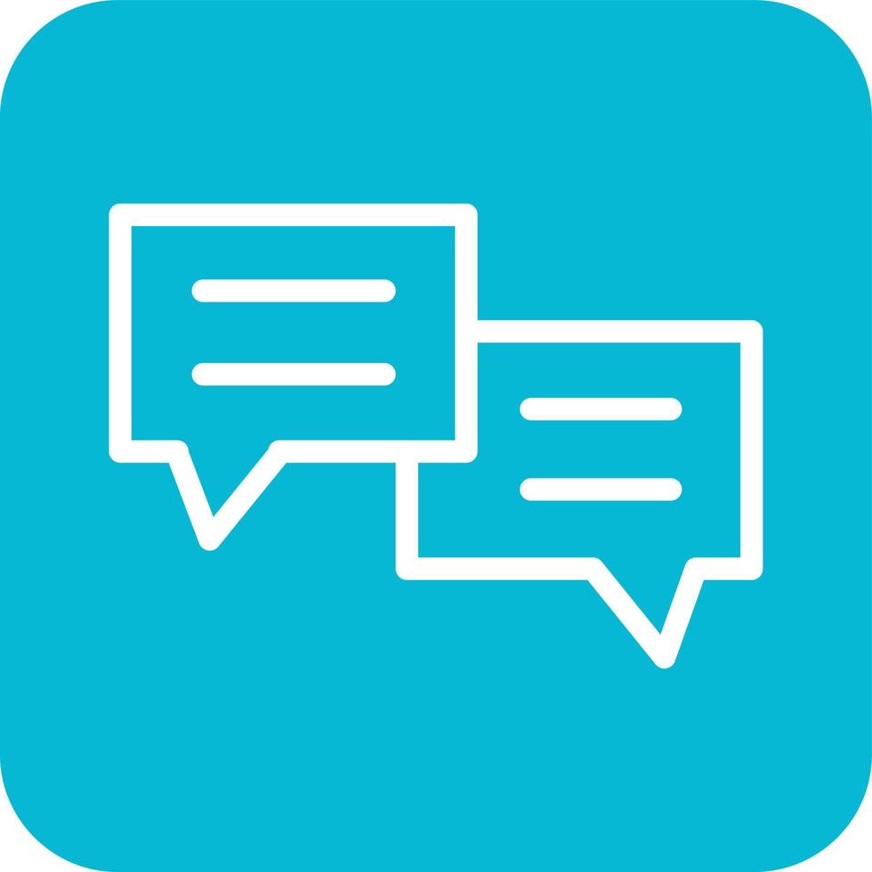 Chat Vector Icon Design Illustration 21913268 Vector Art at Vecteezy