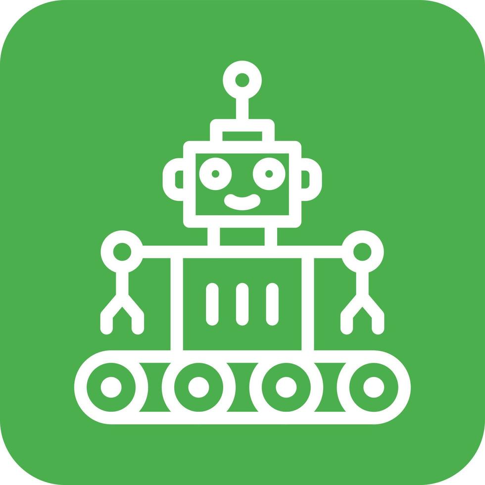 Robot Vector Icon Design Illustration 21913431 Vector Art at Vecteezy